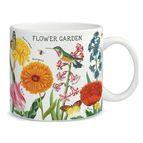 Taza cerámica estilo vintage Flower Garden – Cavallini Mexico
